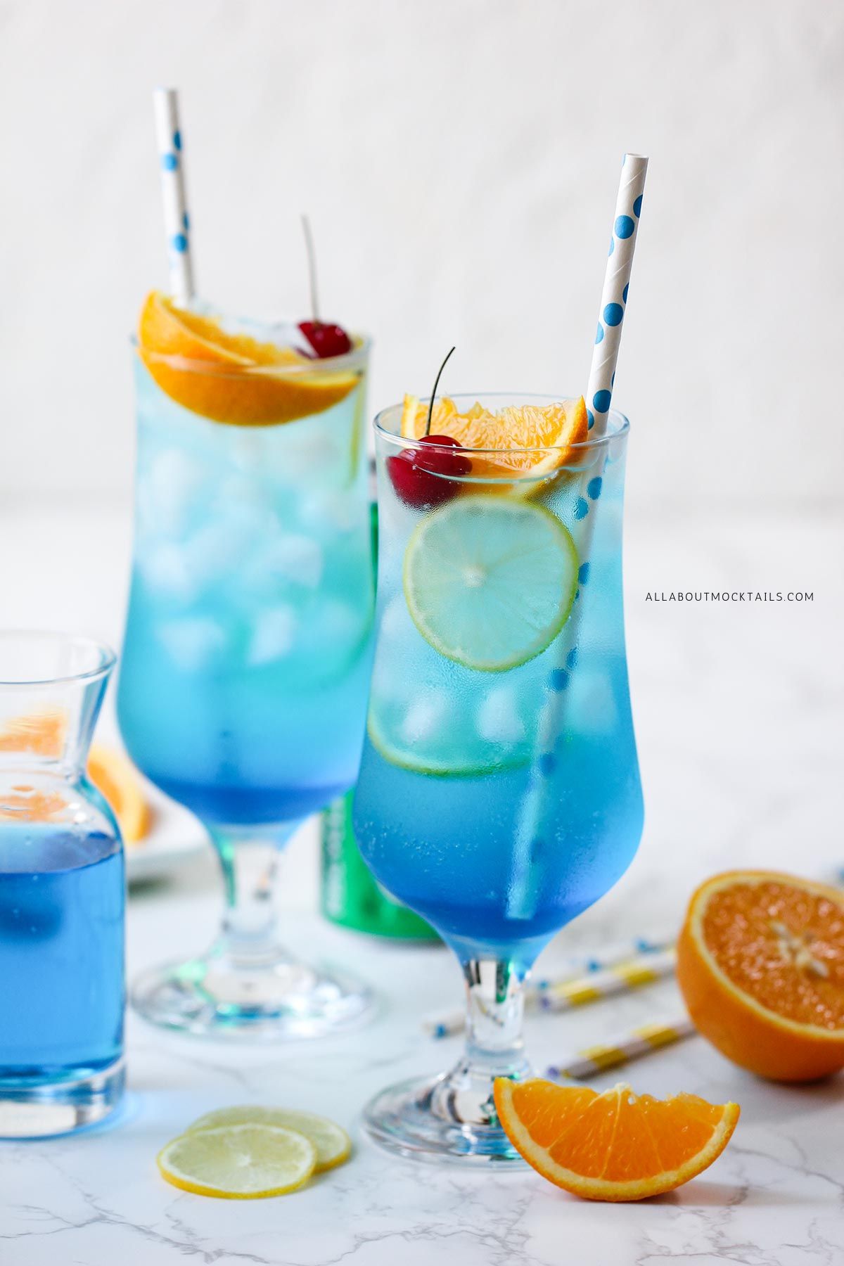 Blue Curacao Mocktail (Blue Mocktail)