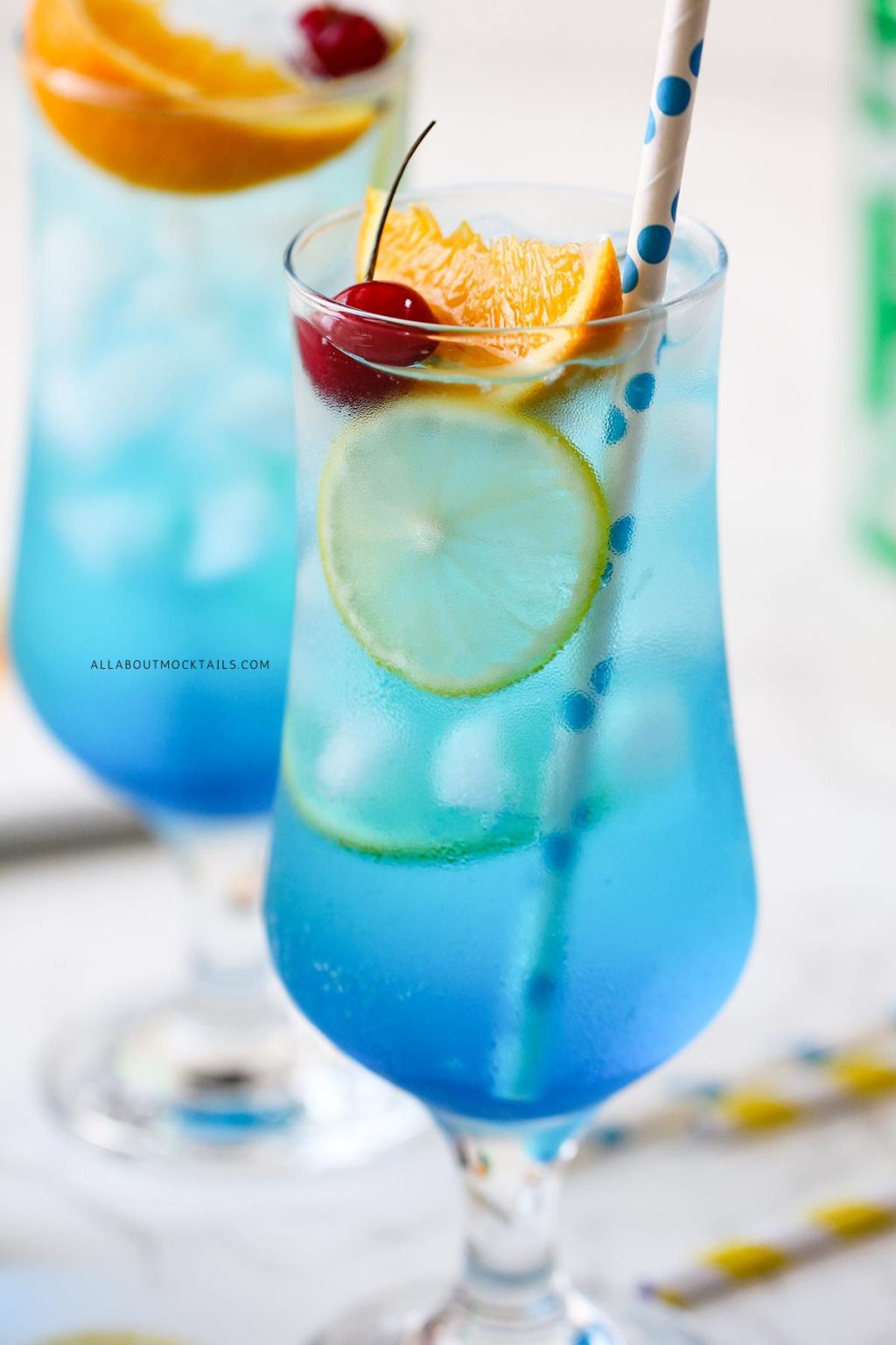 Blue Curacao Mocktail (Blue Mocktail)