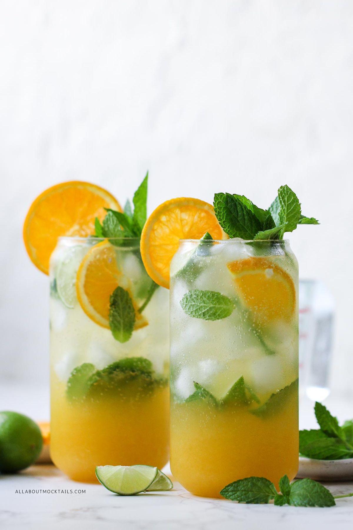 Orange Mojito Mocktail