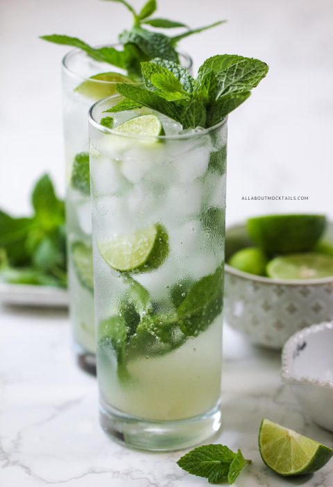 Blackberry Mojito Mocktail