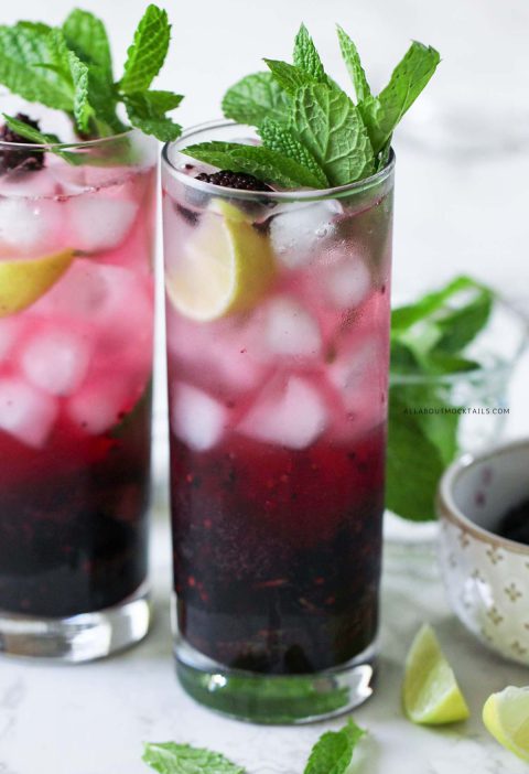 Strawberry Mojito Mocktail