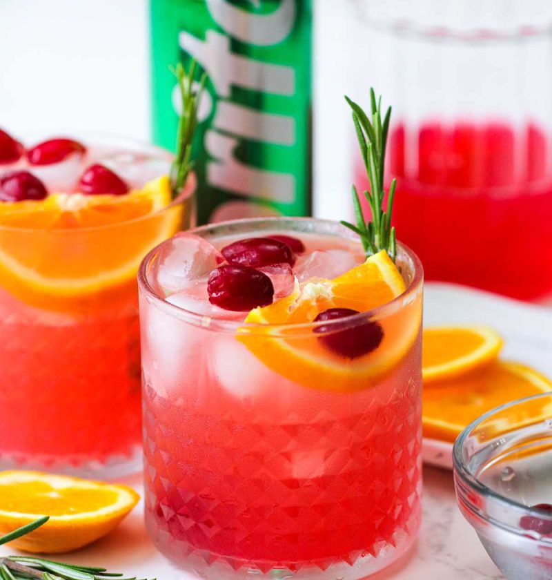 Cranberry Orange Mocktail