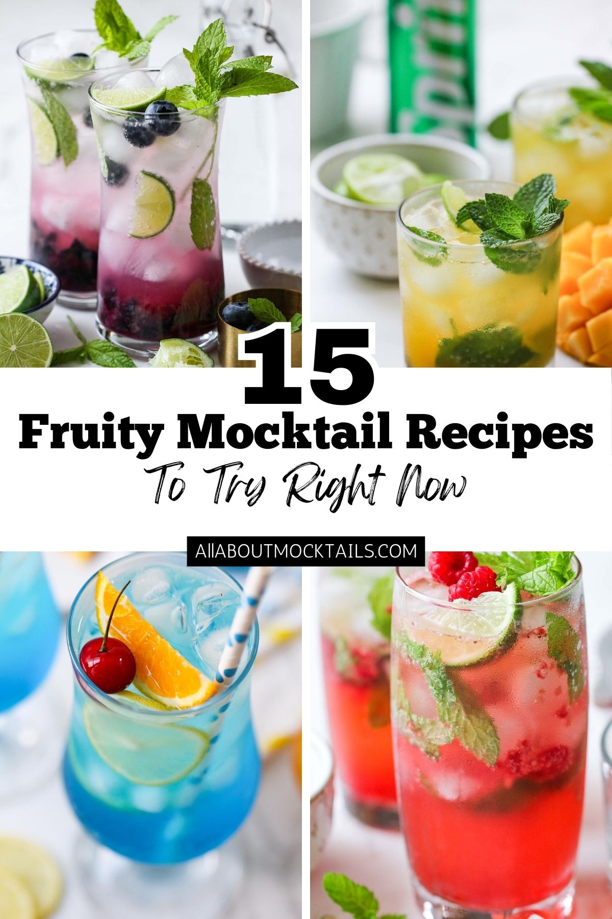15 Refreshing Fruity Mocktail Recipes to Try Right Now