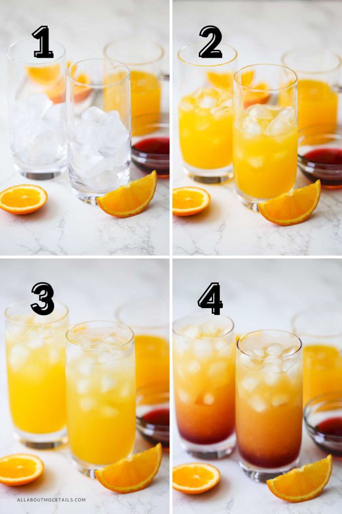 Sunrise Mocktail Recipe