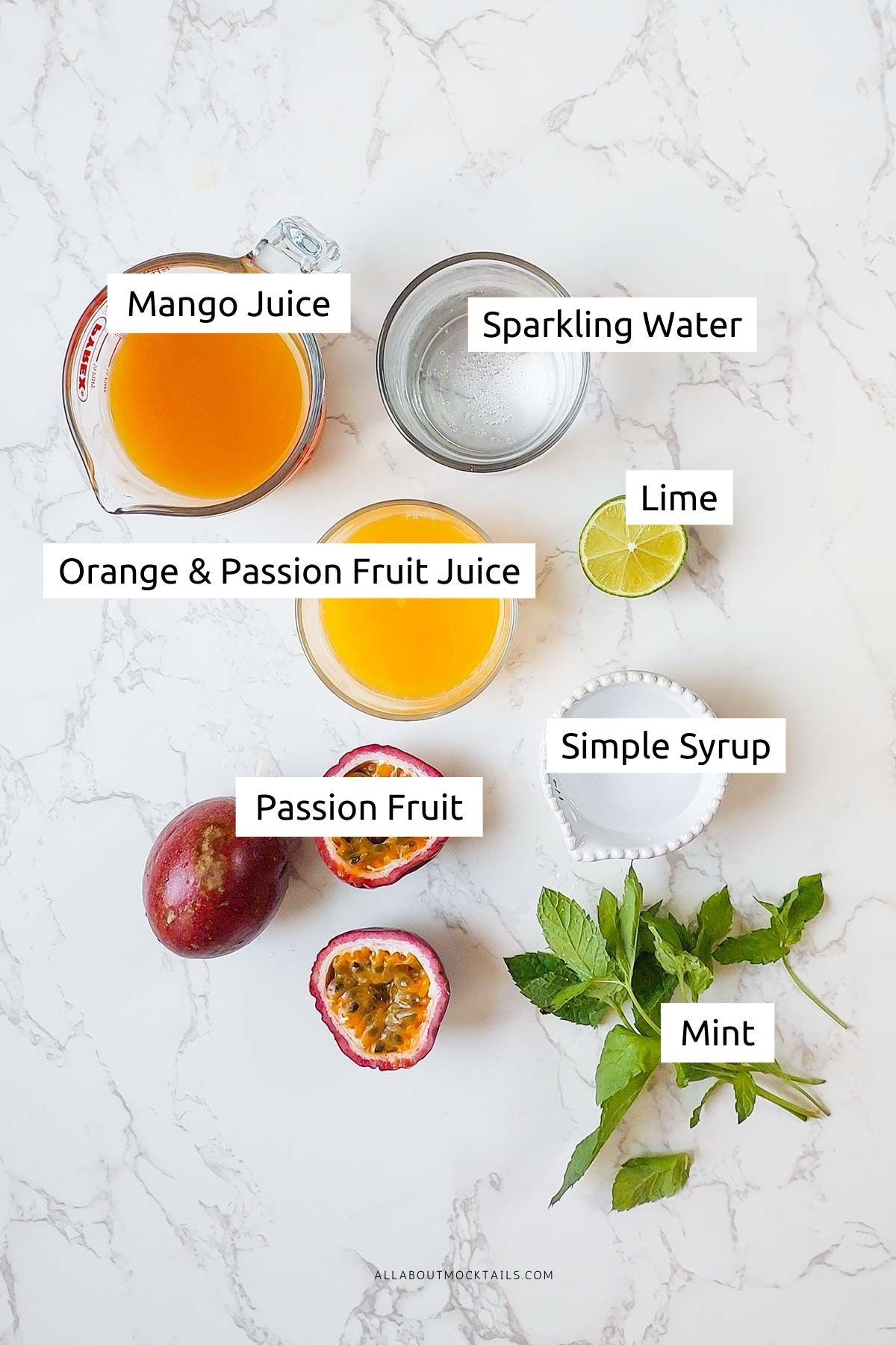 Passion Fruit Mocktail