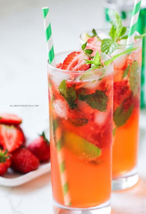 Virgin Mojito Recipe (Non-alcoholic Mojito Mocktail)