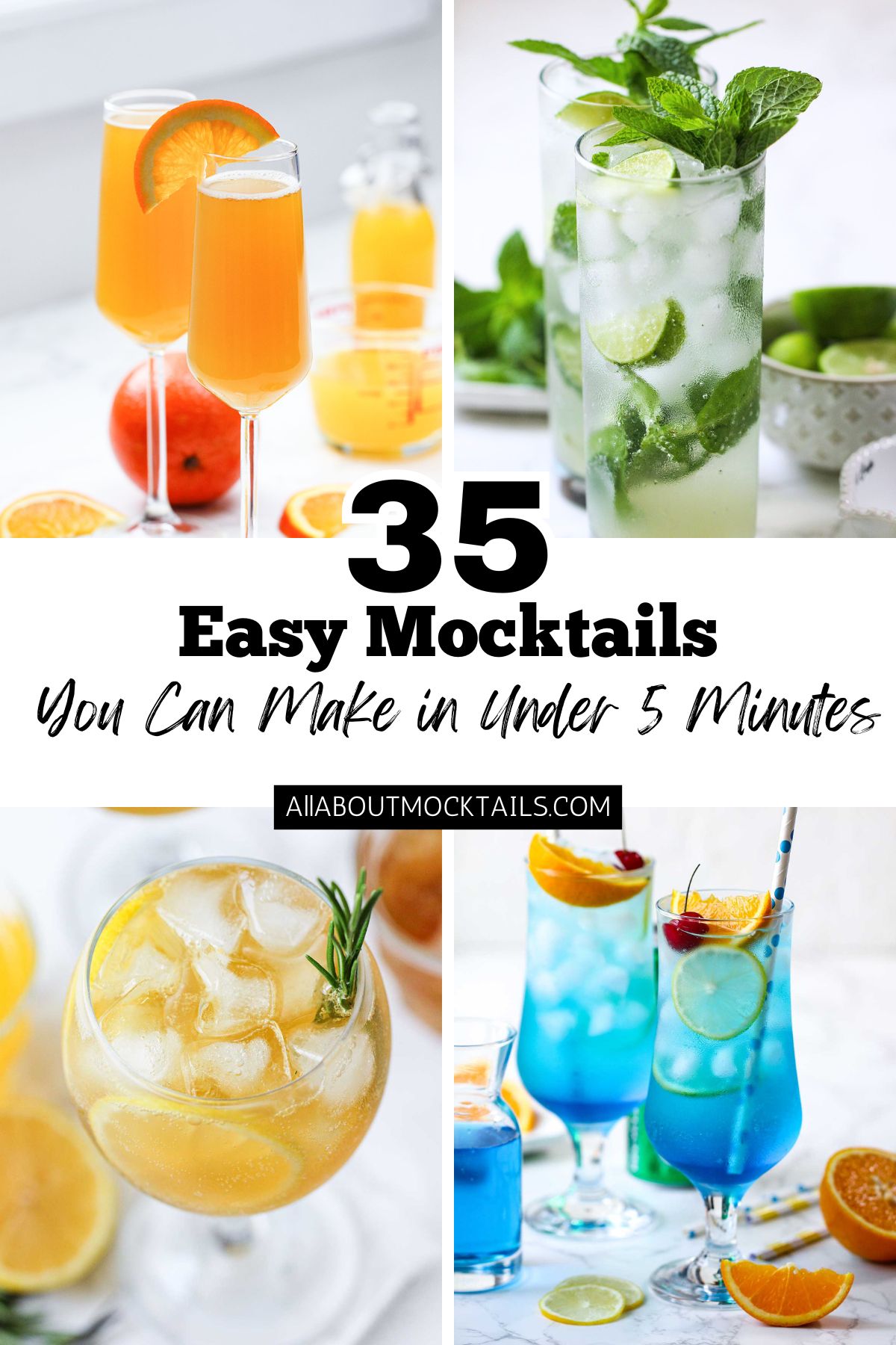 35 Easy Mocktails You Can Make in Under 5 Minutes