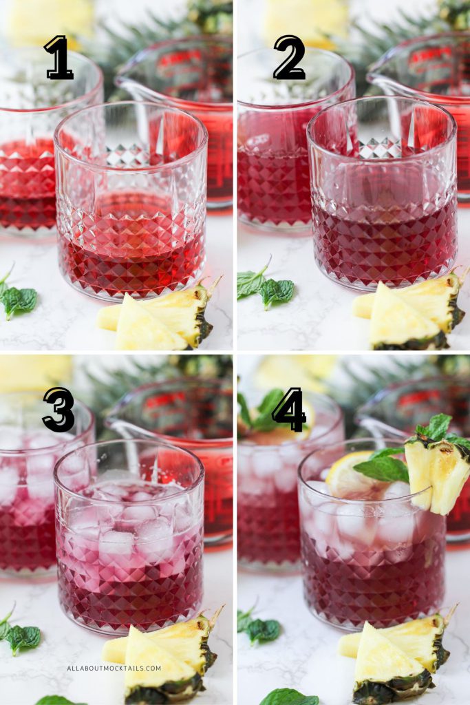 Hibiscus Mocktail