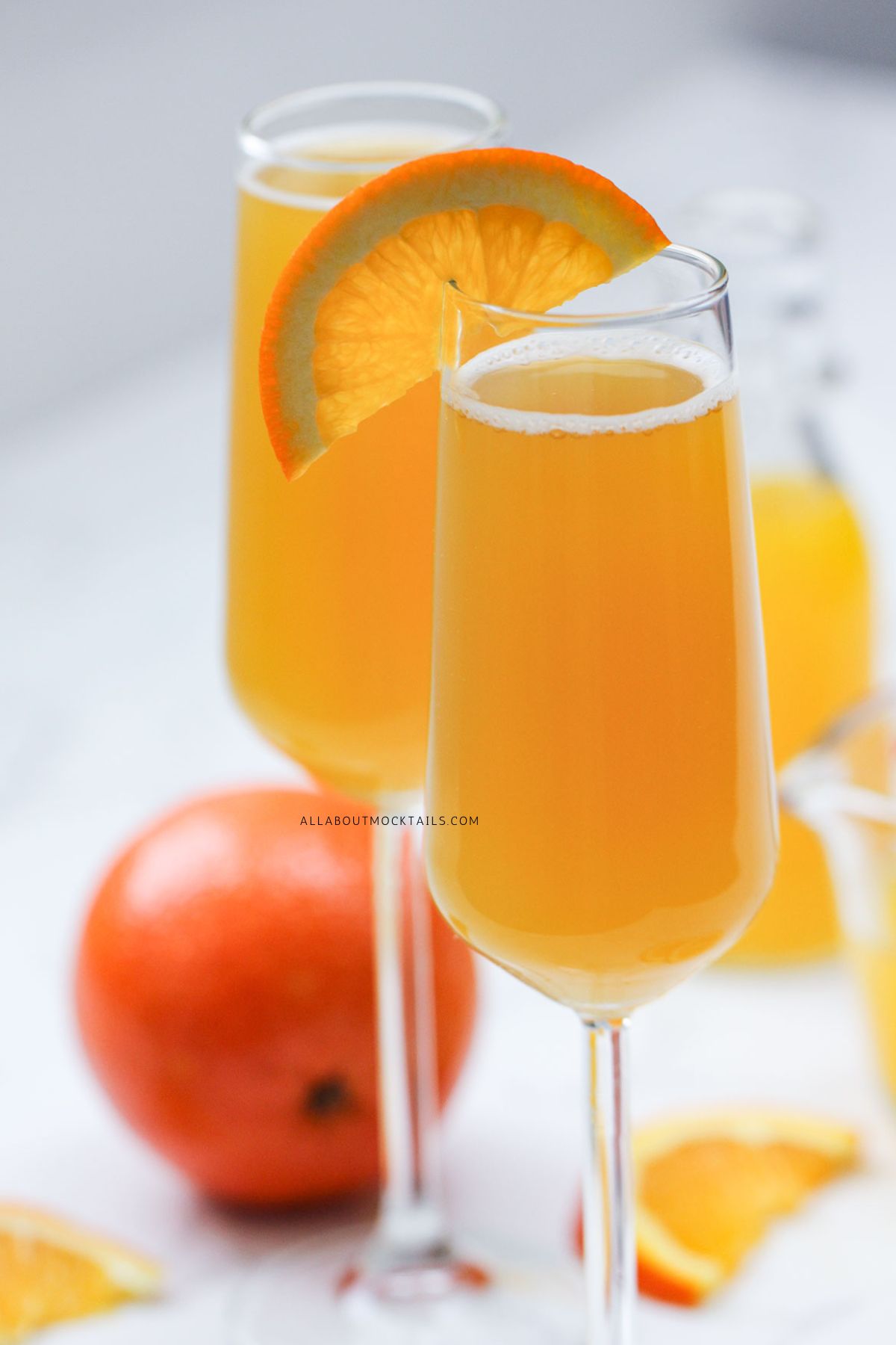 Non-Alcoholic Mimosa Mocktail