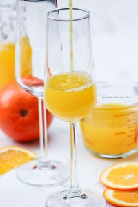 Non-Alcoholic Mimosa Mocktail