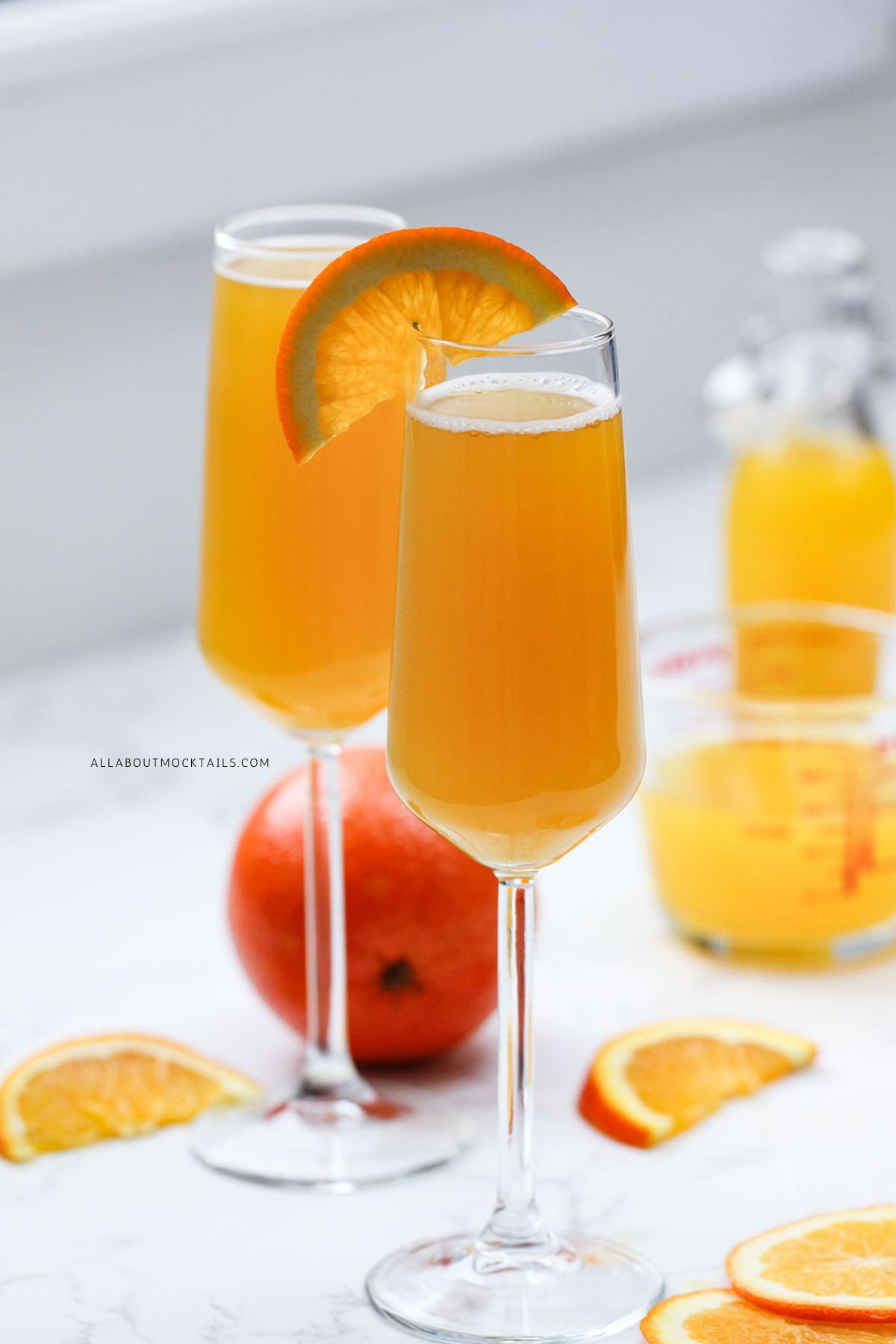 Non-Alcoholic Mimosa Mocktail