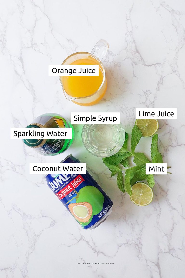 Coconut Water Mocktail